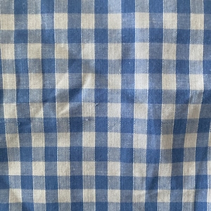 Blue Gingham Patch, Iron on Patches, Patches for Jeans, Easy to Apply Patch, Jean Repair, Fabric ...