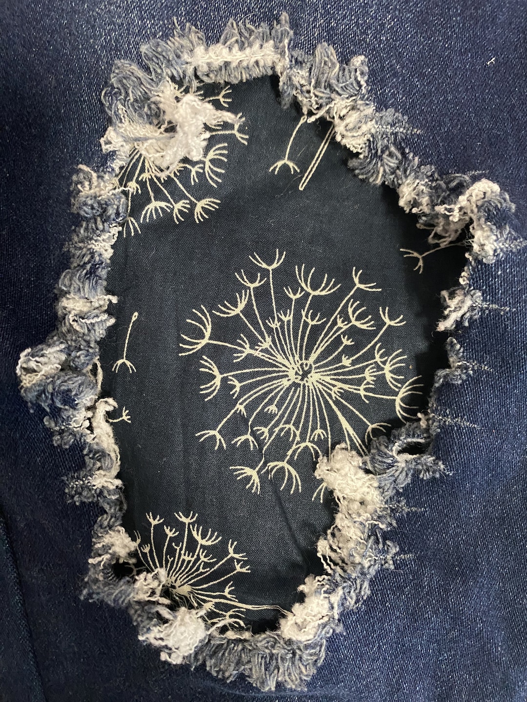 Dandelion Patch, Iron on Patches, Patches for Jeans, Easy to Apply ...