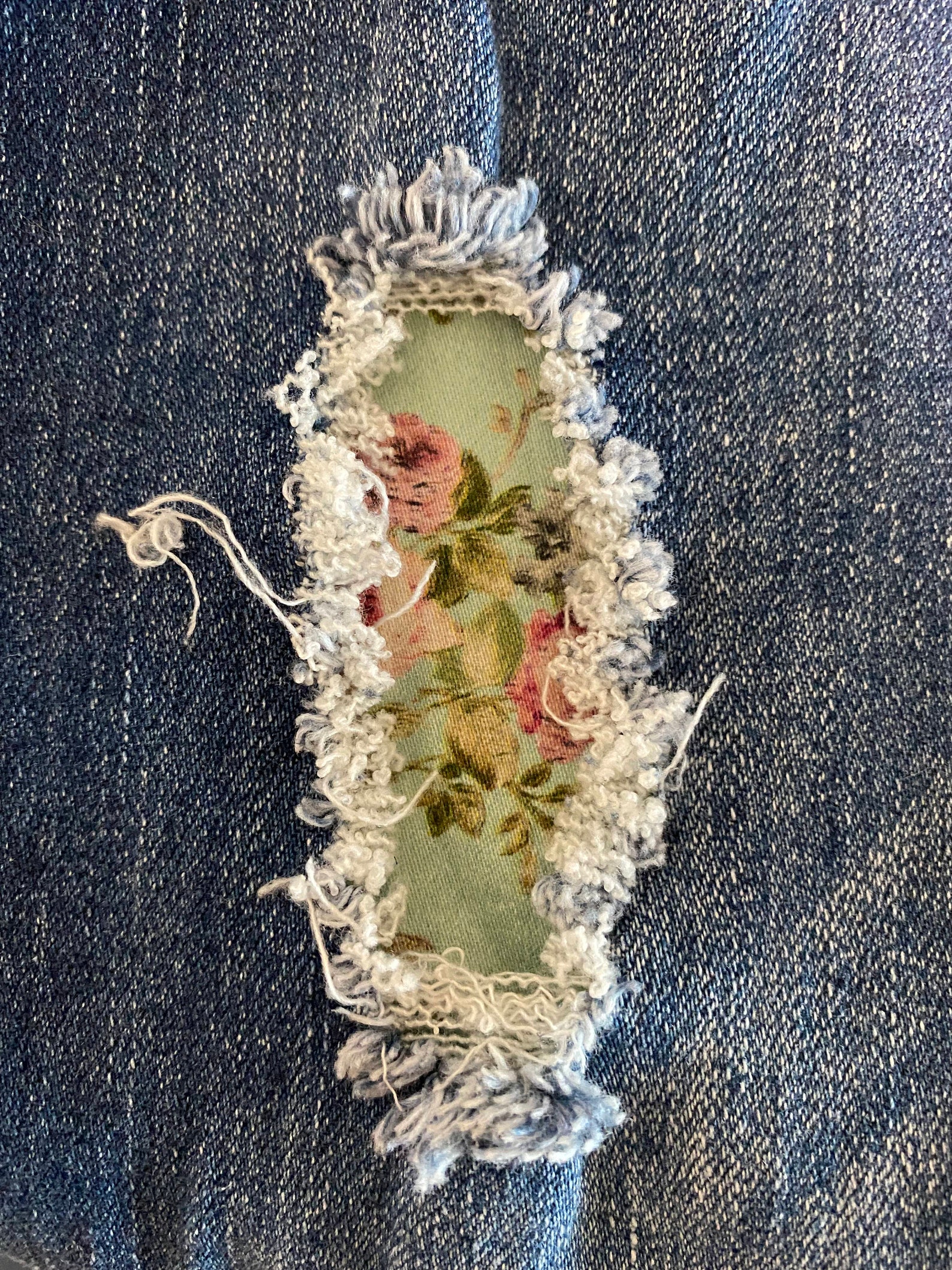 Elegant Vintage Rose Patch Iron on Patch Patches for Jeans | Etsy