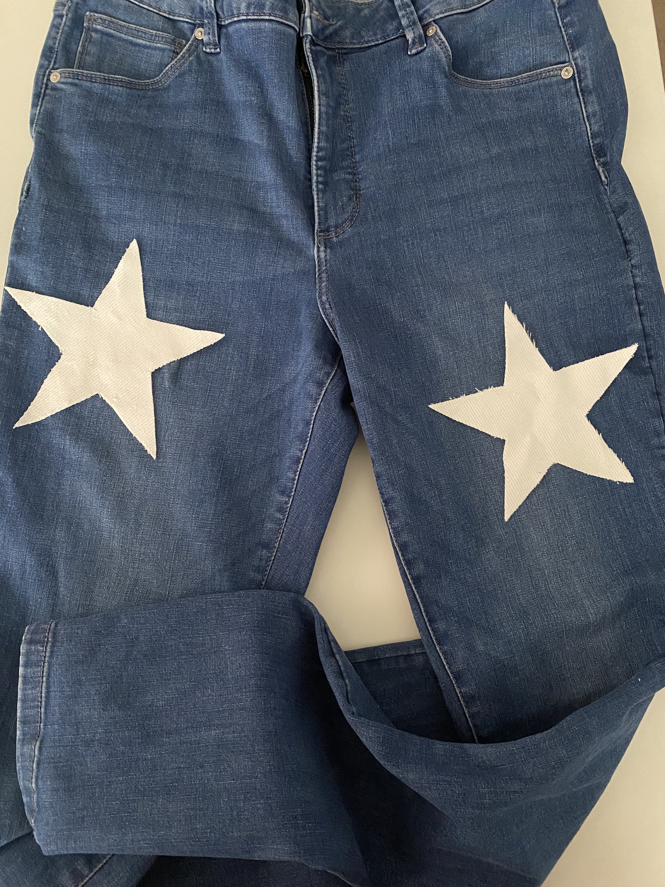 Star Patch, Pocket Patch, Iron on Patches, Patches for Denim, Easy to ...