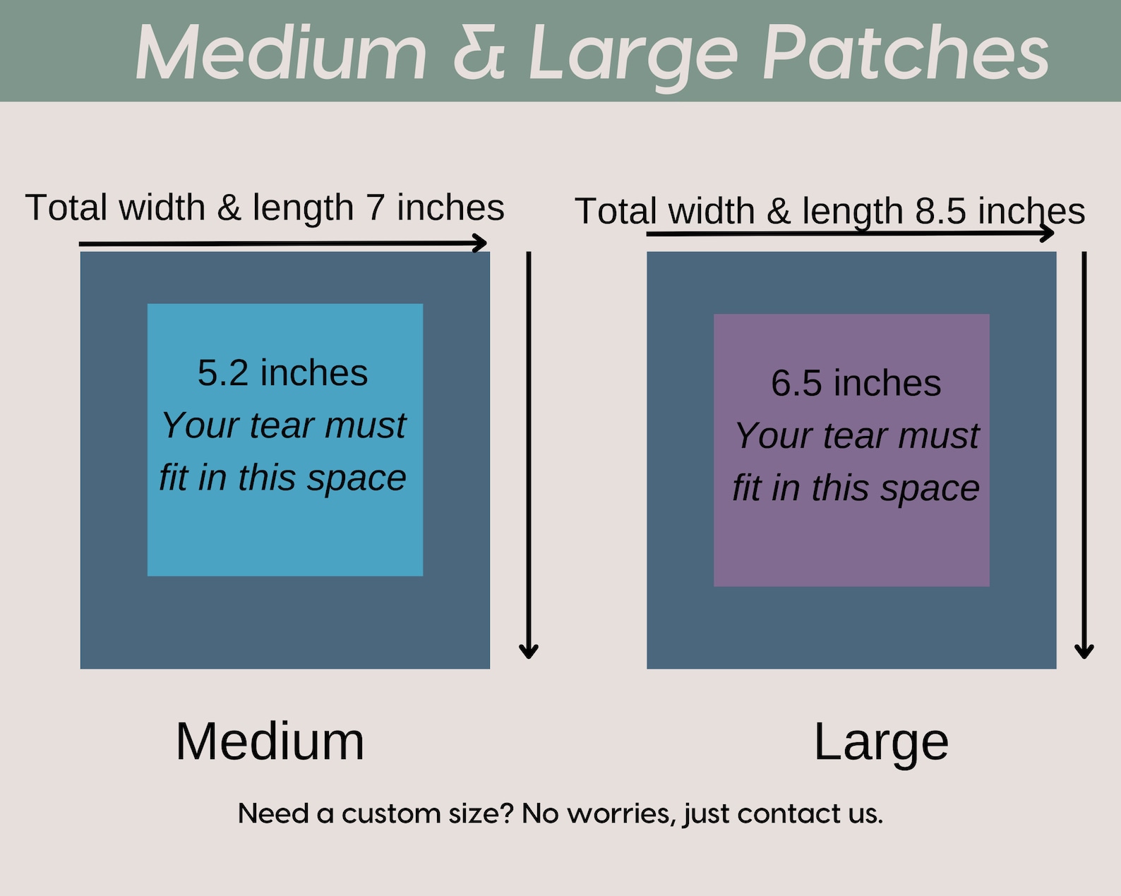 Blue Stripe Patch, Iron on Patches, Patches for Jeans, Easy to Apply ...