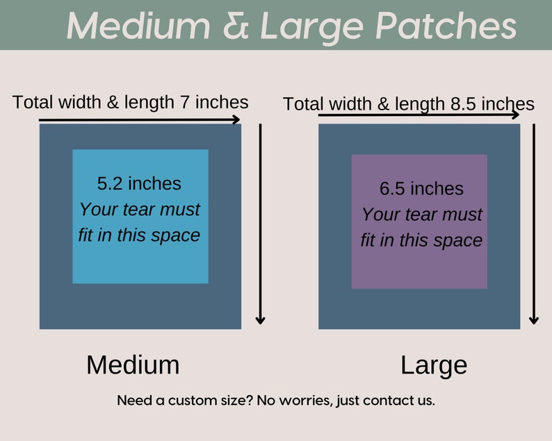 Blue Stripe Patch, Iron on Patches, Patches for Jeans, Easy to Apply ...
