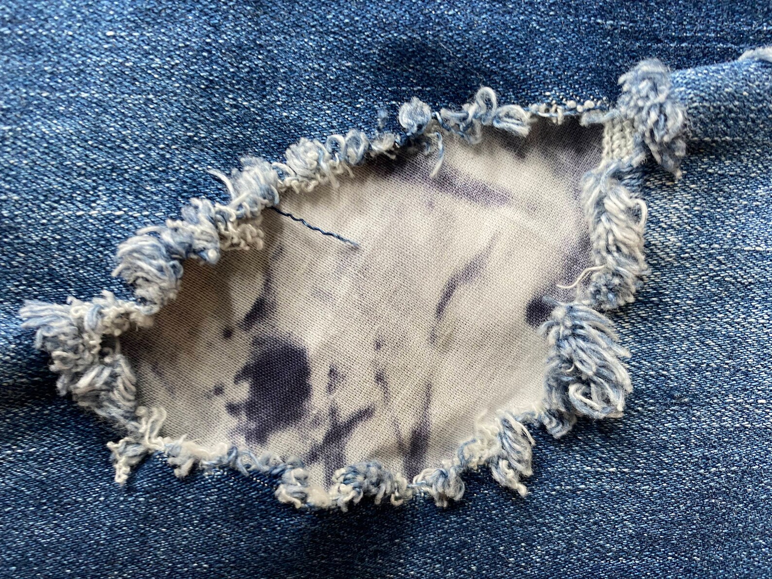 Costa Rica Blue Patch Iron on Patch for Denim Patches for - Etsy