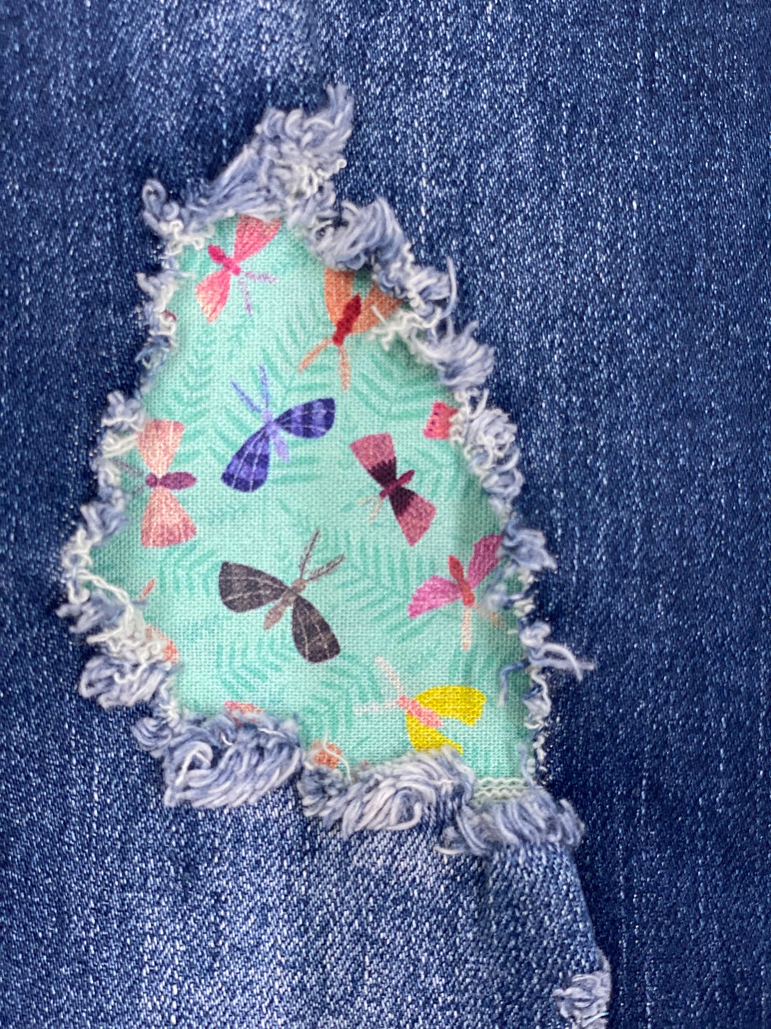 Mini Butterfly Patch, Iron on Patches, Patches for Jeans, Easy to Apply ...