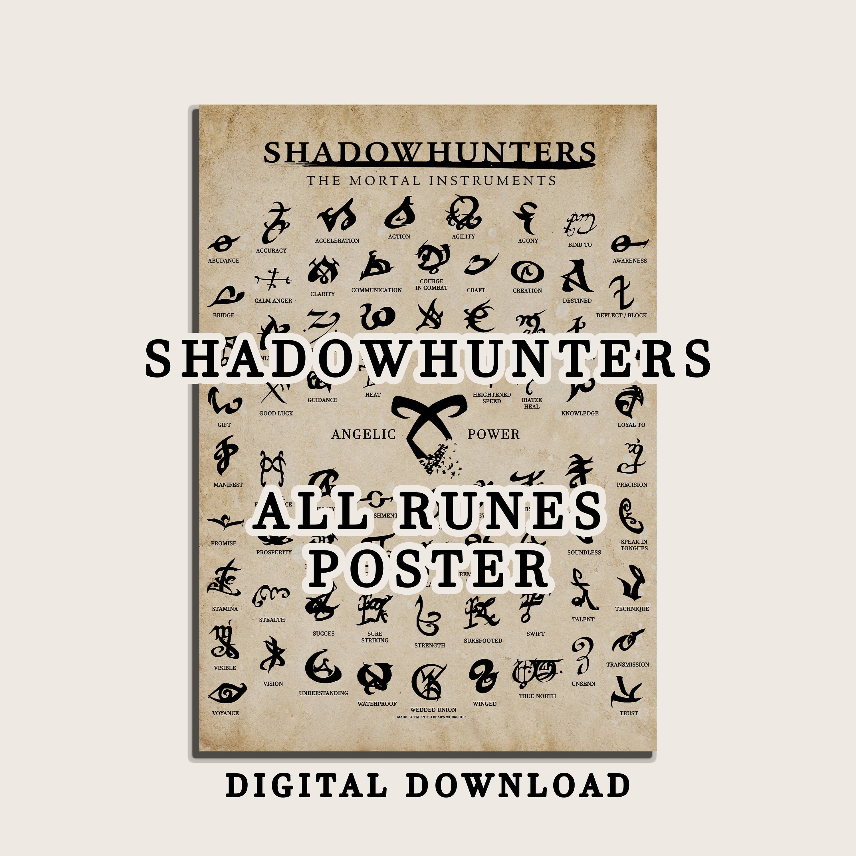 Runes Mortal Instruments Meanings