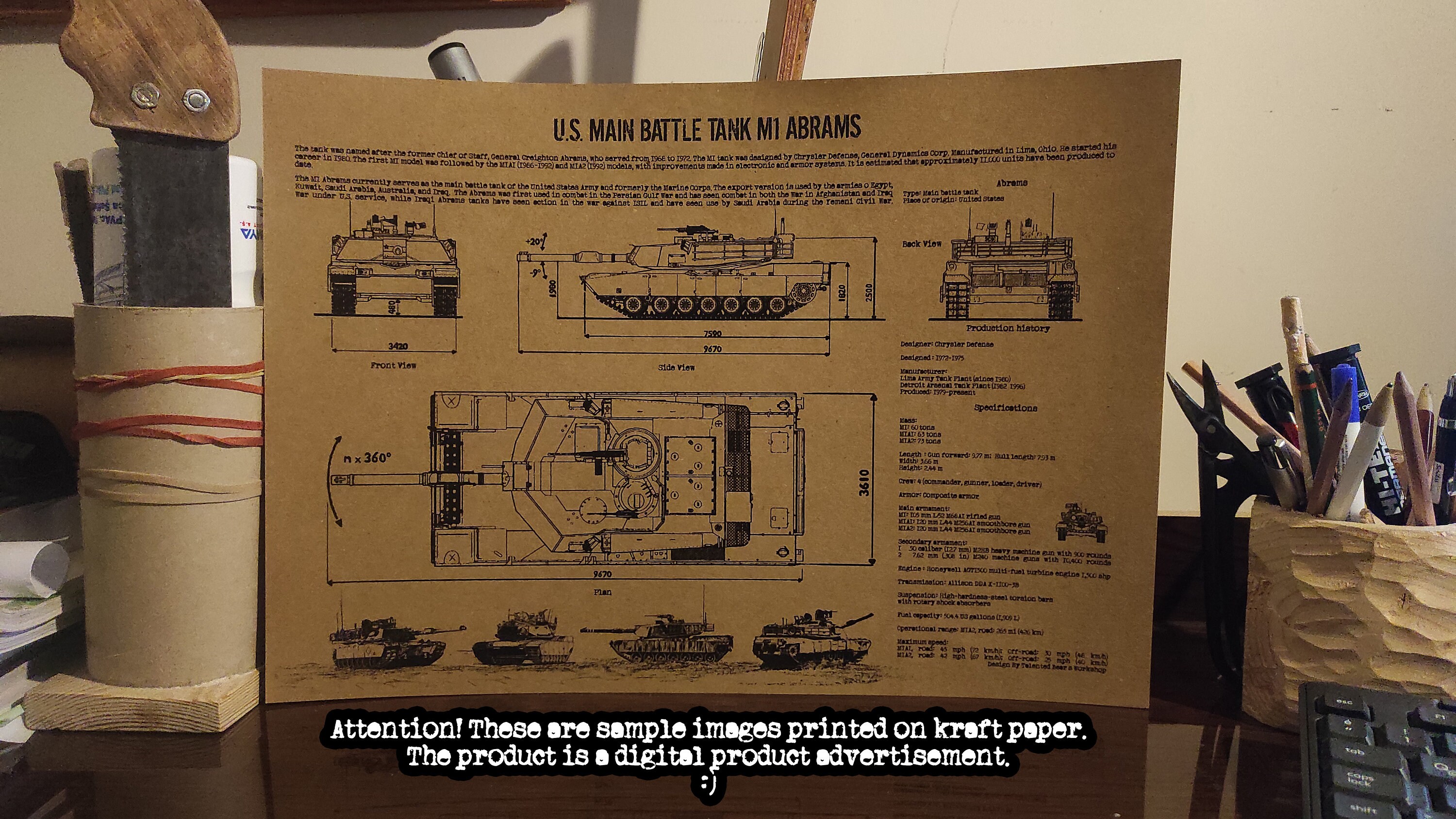 Tanks Wall Art A3 Leopard Tank Poster Abrams Wall Hanging - Etsy Canada