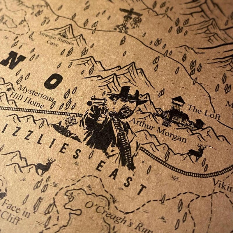 Red Dead Redemption 2 - Etsy