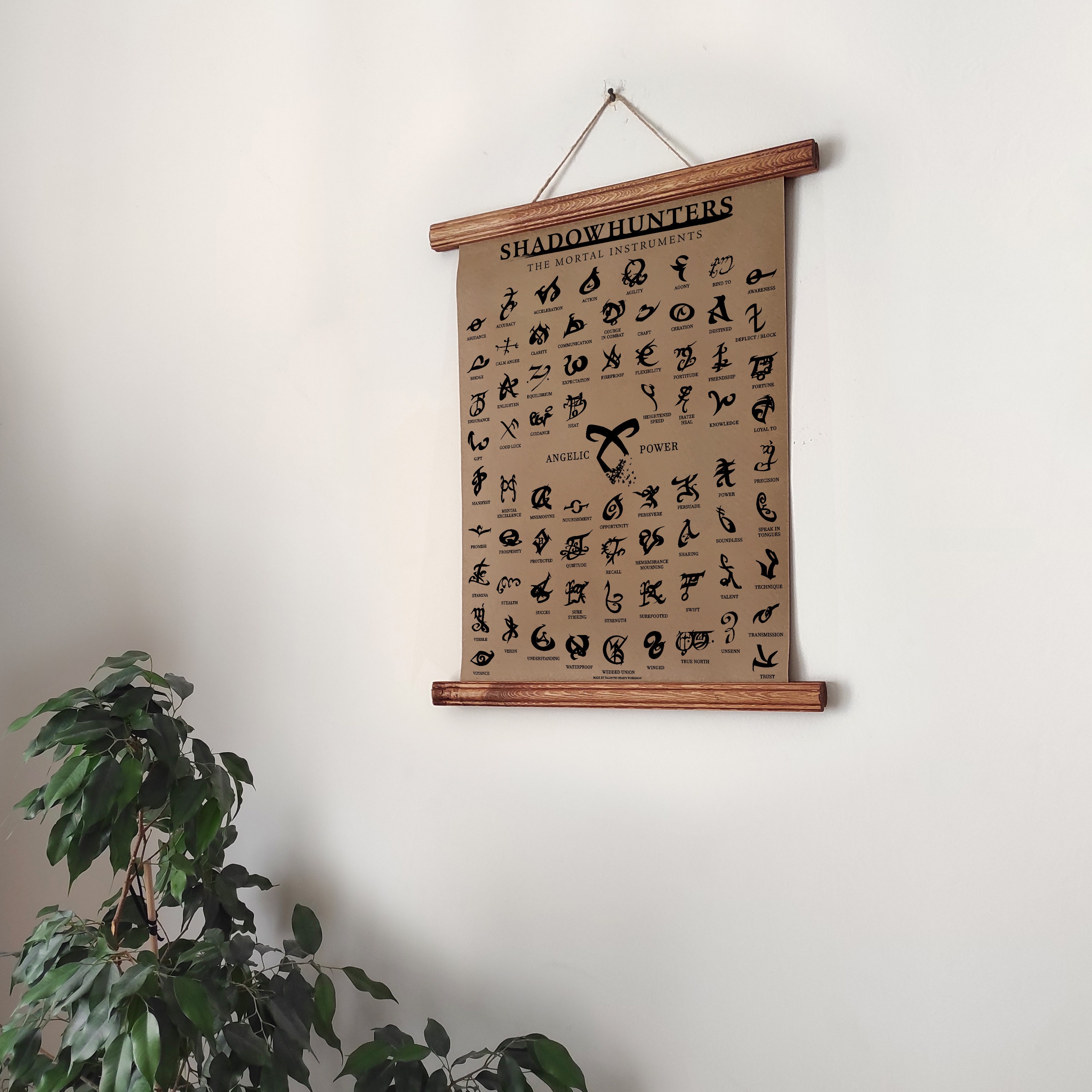 Shadowhunters All Runes A3 Poster Cassandra Clare Wall Art - Etsy UK