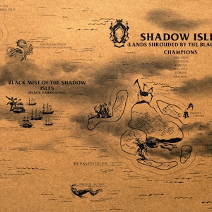 Runeterra Map 70*100cm, League of Legends World Map, Lol Poster, Arcane ...