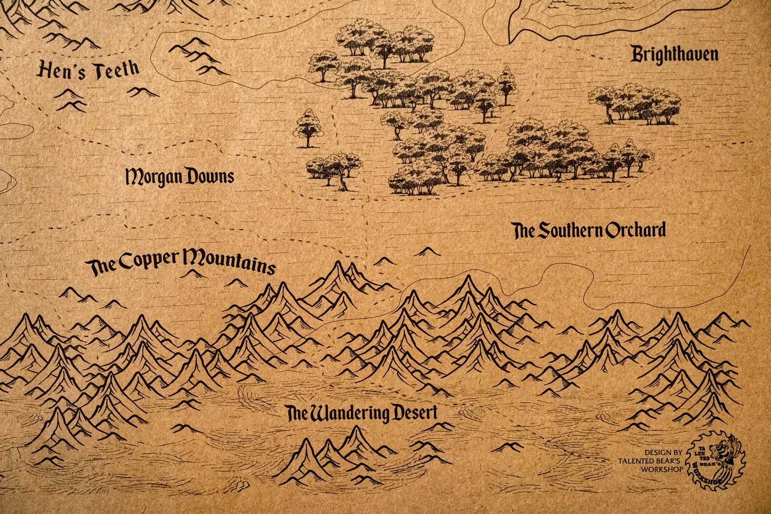 Voyage of the Muntjac Map of Fillory & Further the Magicians - Etsy