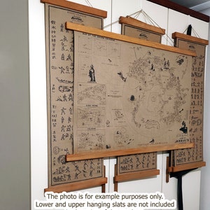 Map of Frank Herbert's DUNE Series, Arrakis World Map 70*100cm, Caladan ...