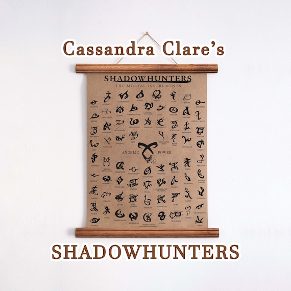 Shadowhunters All Runes A3 Poster Cassandra Clare Wall Art - Etsy UK