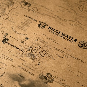 Runeterra Map 70*100cm, League of Legends World Map, Lol Poster, Arcane ...