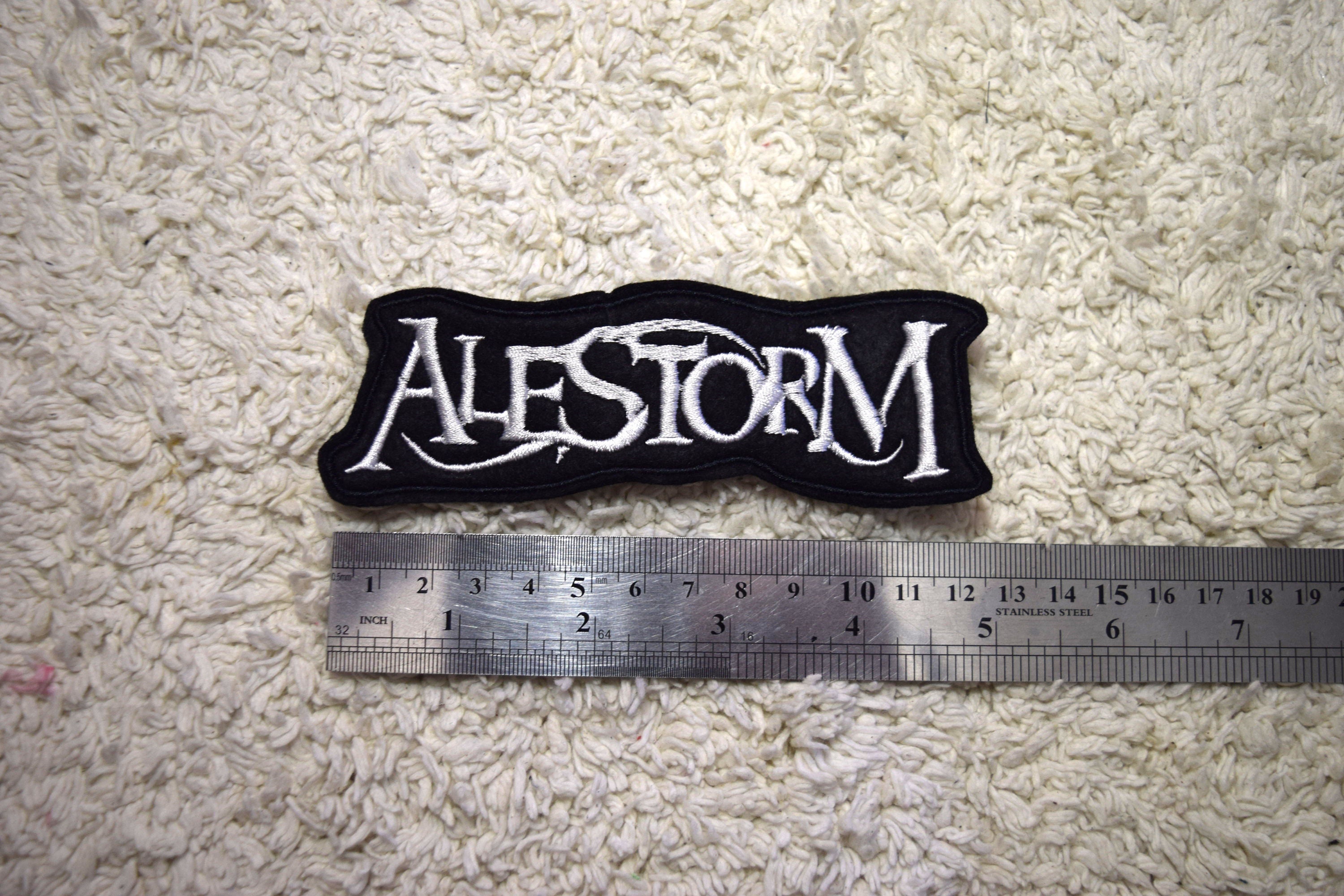 Alestorm Band Patch Embroidered Pirate Metal Folk Metal Power - Etsy