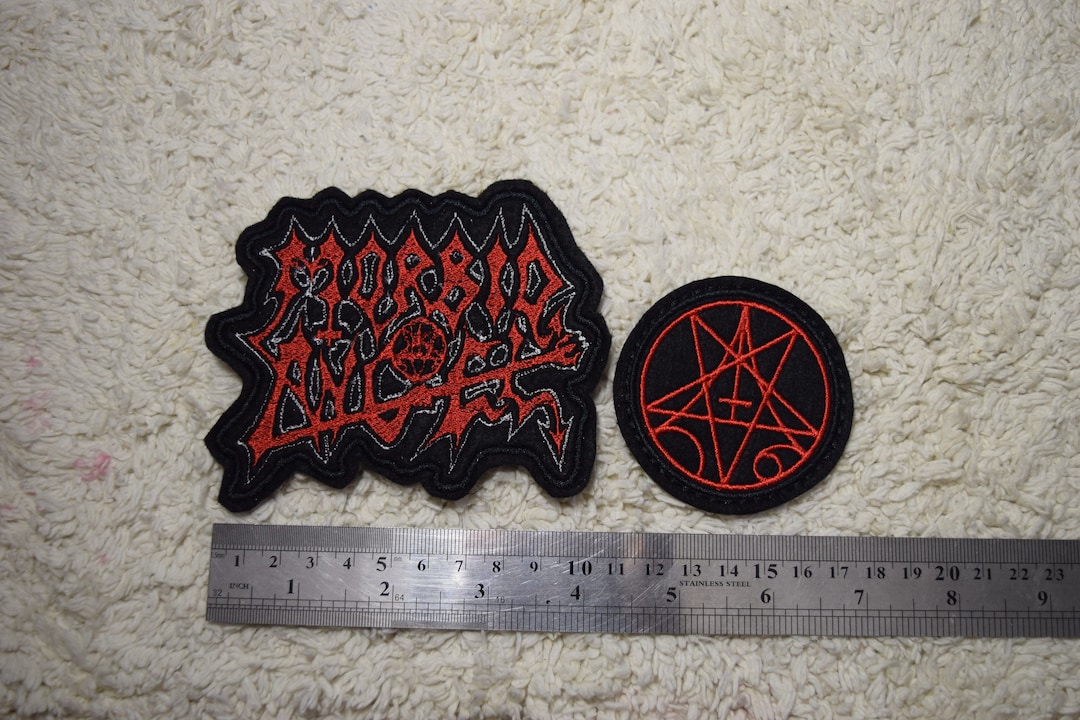 Morbid Angel Band Patch Embroidered Death Metal Rock Patches for Jacket ...