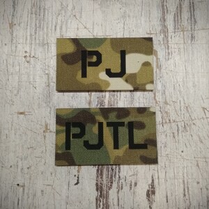 CUSTOMIZED Hook Backing PATCH Laser Cut Army Tactical Patches ...