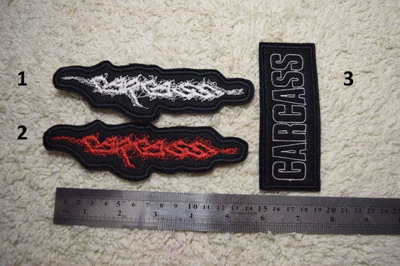 Carcass Band Patch Embroidered Death Metal Melodic Death Metal - Etsy