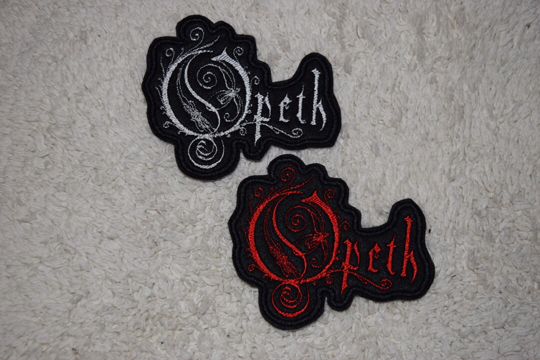 Opeth Band Patch Embroidered Logo Symbol Patch for Jaket Progressive ...