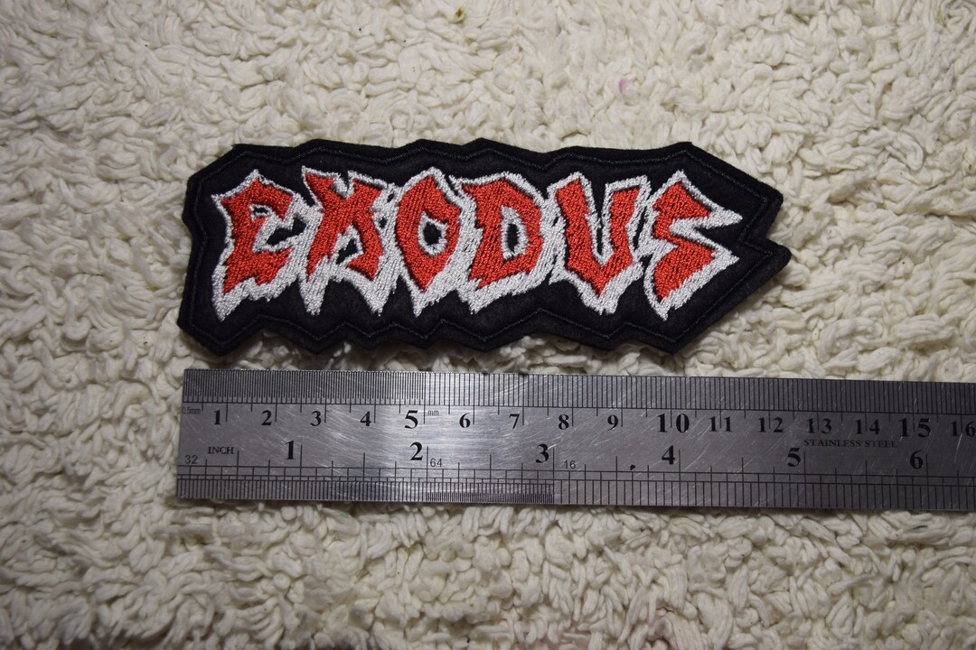 Exodus Band Patch Embroidered Thrash Metal Patches - Etsy