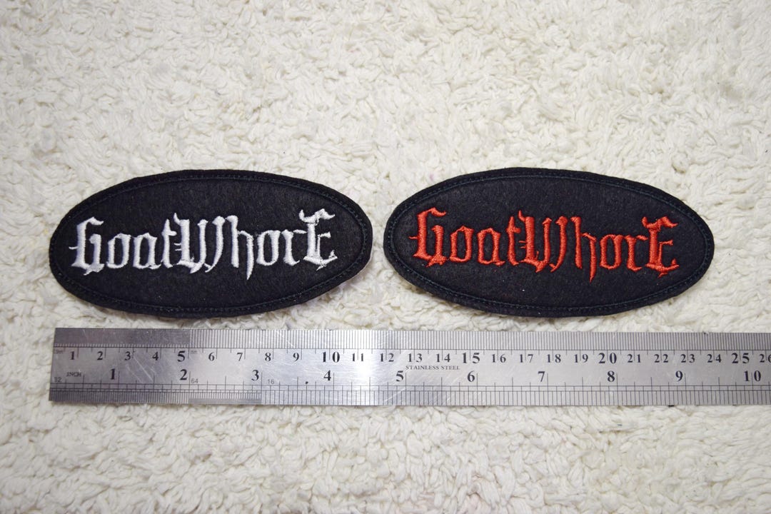 Goatwhore Band Patch Embroidered Blackened Death Metal, Black Metal ...