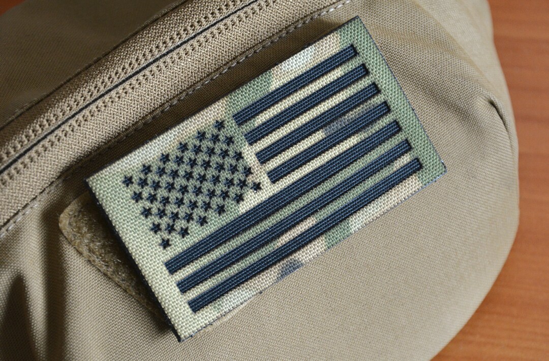3.5x2 USA Forward Flag Army Tactical Hook Back - Etsy