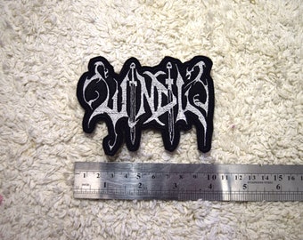 WINDIR Black Metal Embroidered Patch - Etsy