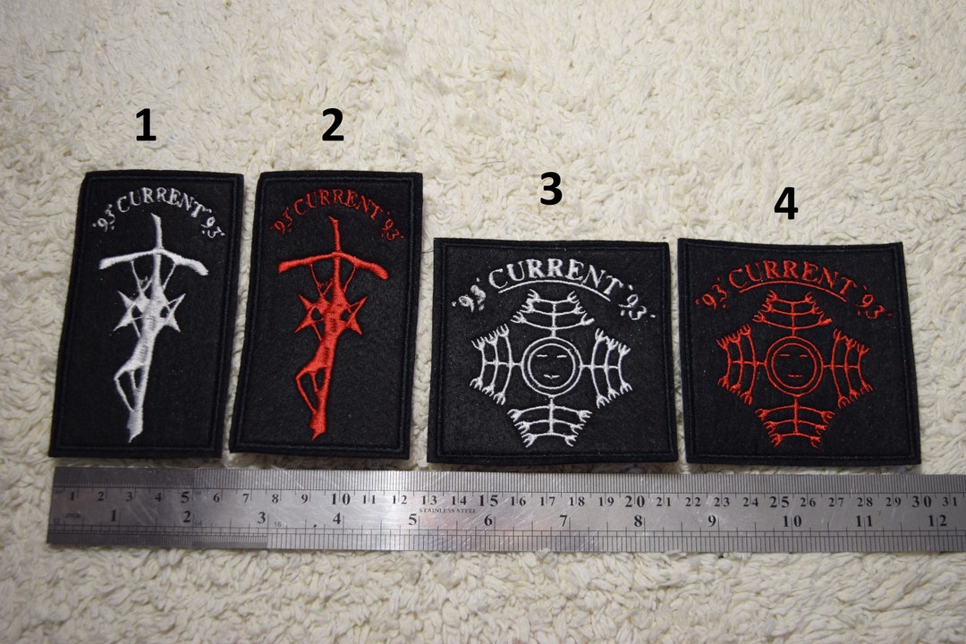 Current 93 Band Patch Embroidered Apocalyptic Folk Experimental ...