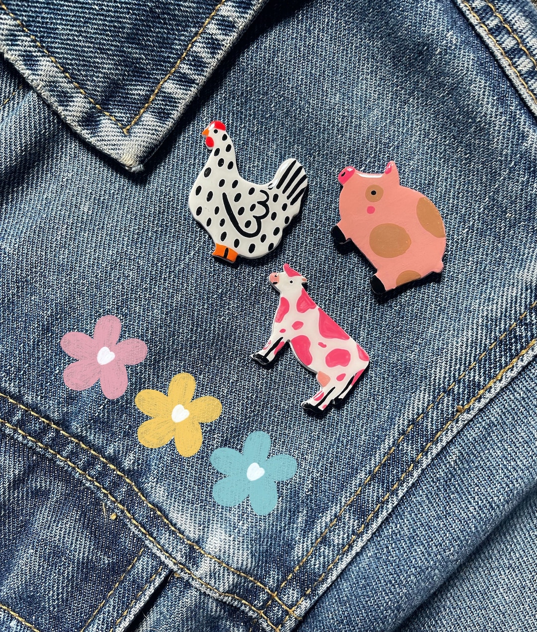 Farm Pack Pins and Magnets - Etsy