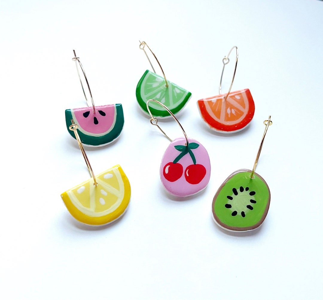 Fruit Hoops - Etsy
