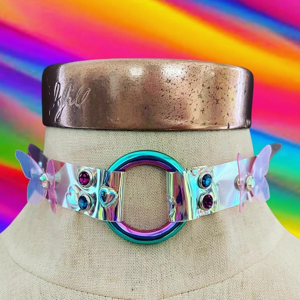 Vinyl Choker - Etsy