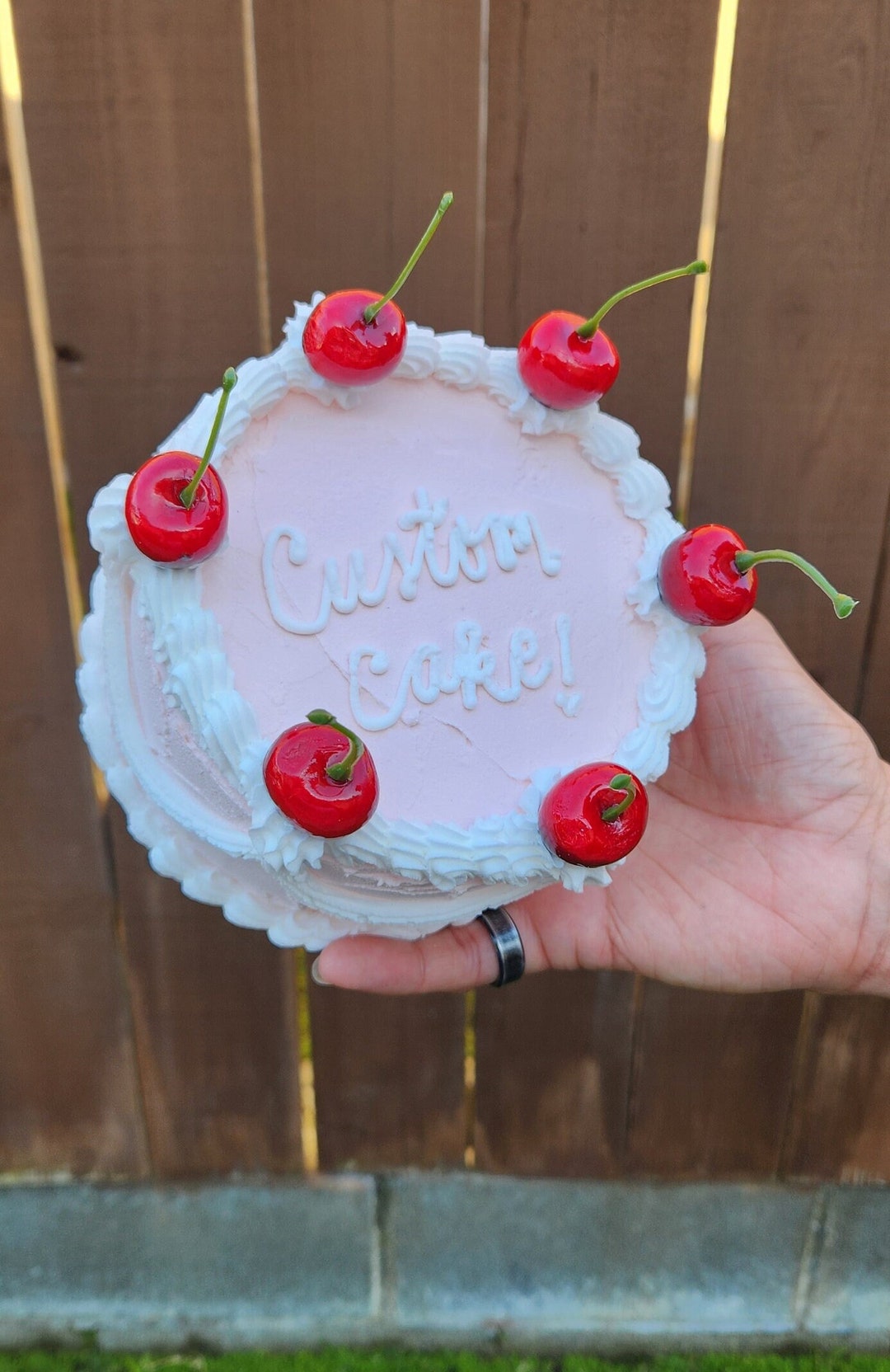 Custom Petite Fake Cakes, 5 Inch Fake Cake, Gallery Wall Decor, Custom ...