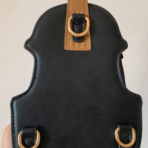 Retro Guitar Backpack, Funky Sling Bag, Ladies Crossbody Mini Backpack ...