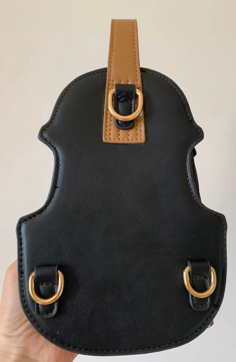 Retro Guitar Backpack Funky Sling Bag Ladies Crossbody Mini - Etsy