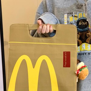 Mcdonalds Novelty Sling Bag, Recycled Polyester, Quirky Design, Cute ...