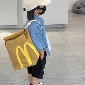 Mcdonalds Novelty Sling Bag, Recycled Polyester, Quirky Design, Cute ...