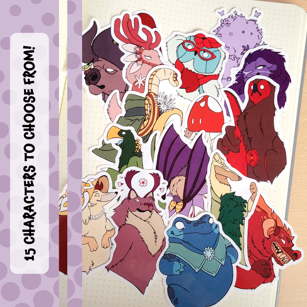 Spiritfarer Stickers Fanart Stationery 15 Characters to Choose From ...