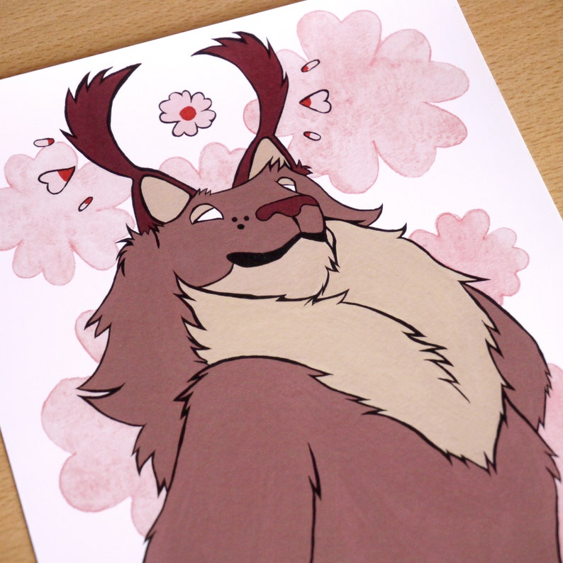 Spiritfarer Astrid Watercolour and Gouaché Fanart Art Print A5 - Etsy