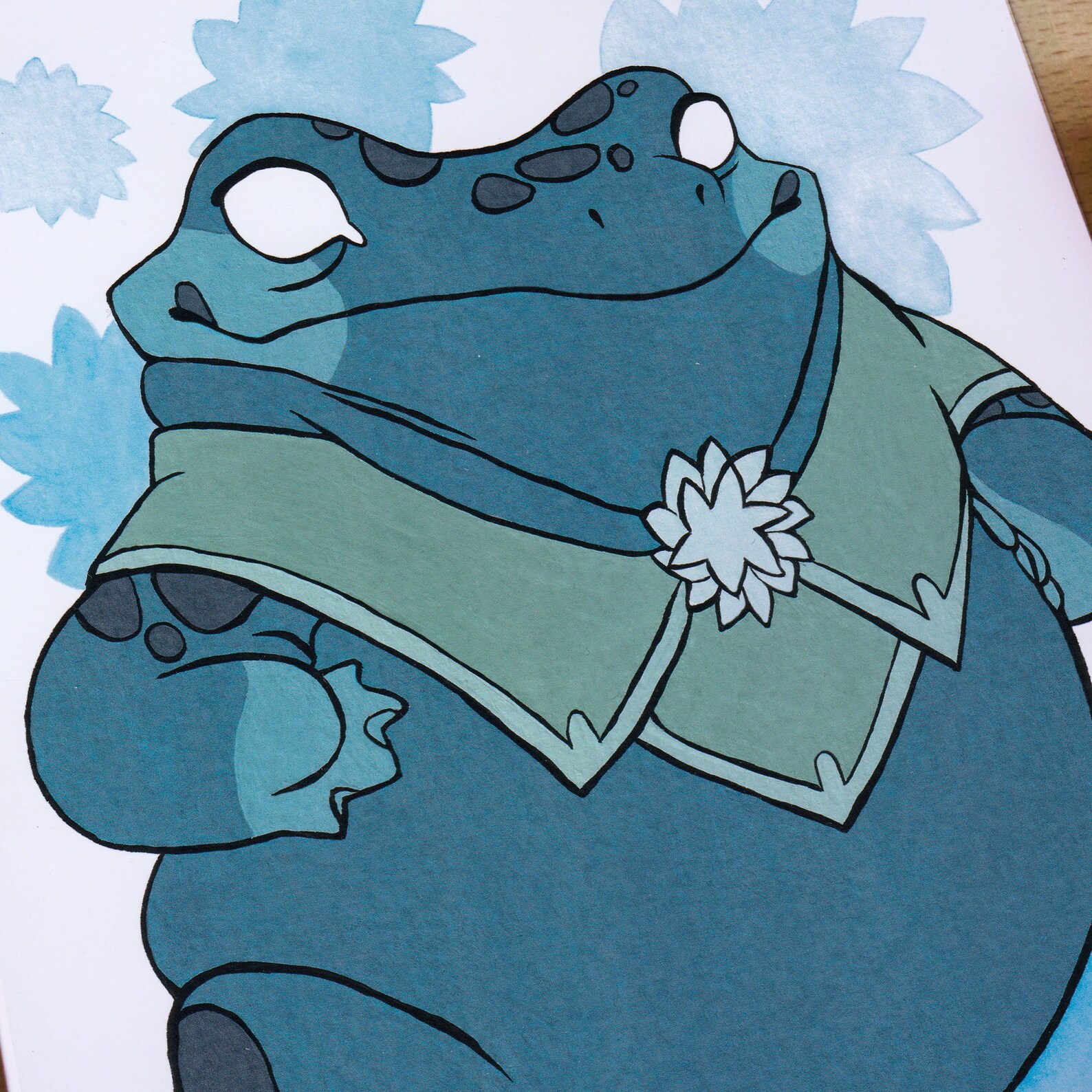 Spiritfarer Atul Watercolour and Gouaché Fanart Art - Etsy UK