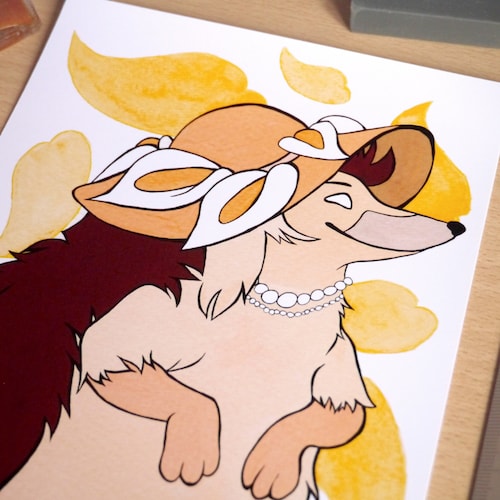 Spiritfarer Astrid Watercolour and Gouaché Fanart Art - Etsy