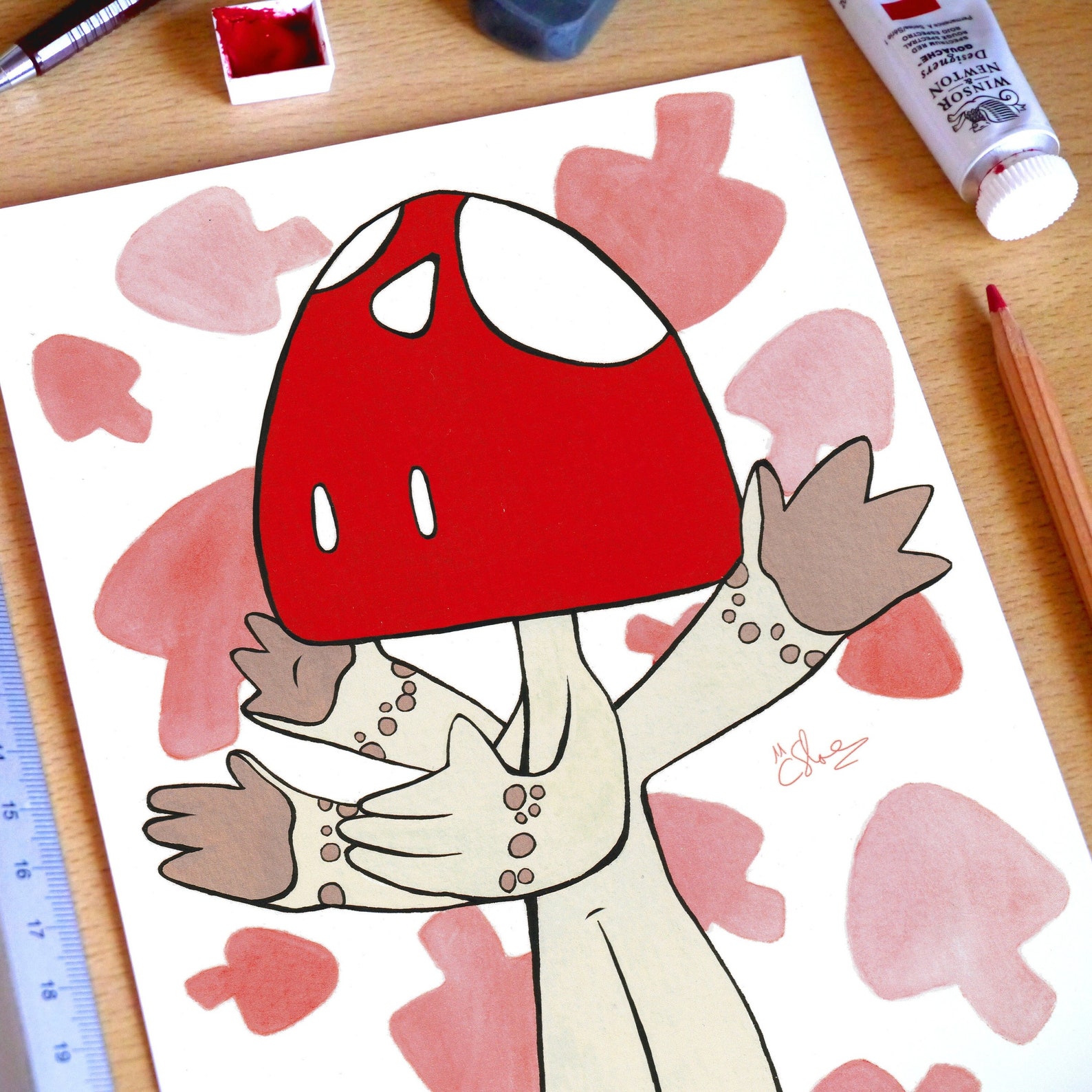 Spiritfarer Stanley Watercolour and Gouaché Fanart Art - Etsy