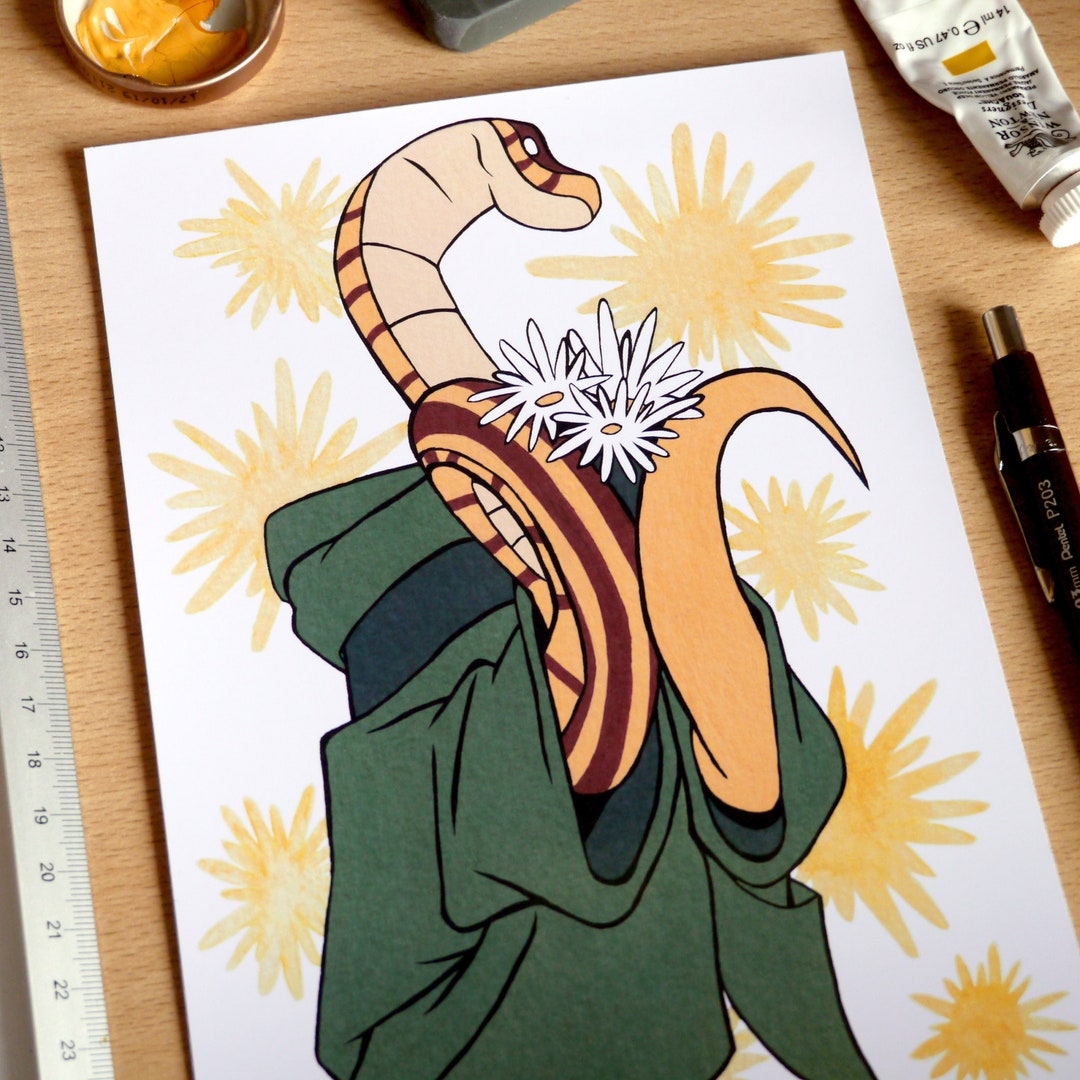 Spiritfarer | Summer | Watercolour and Gouaché | Fanart | Art Print ...
