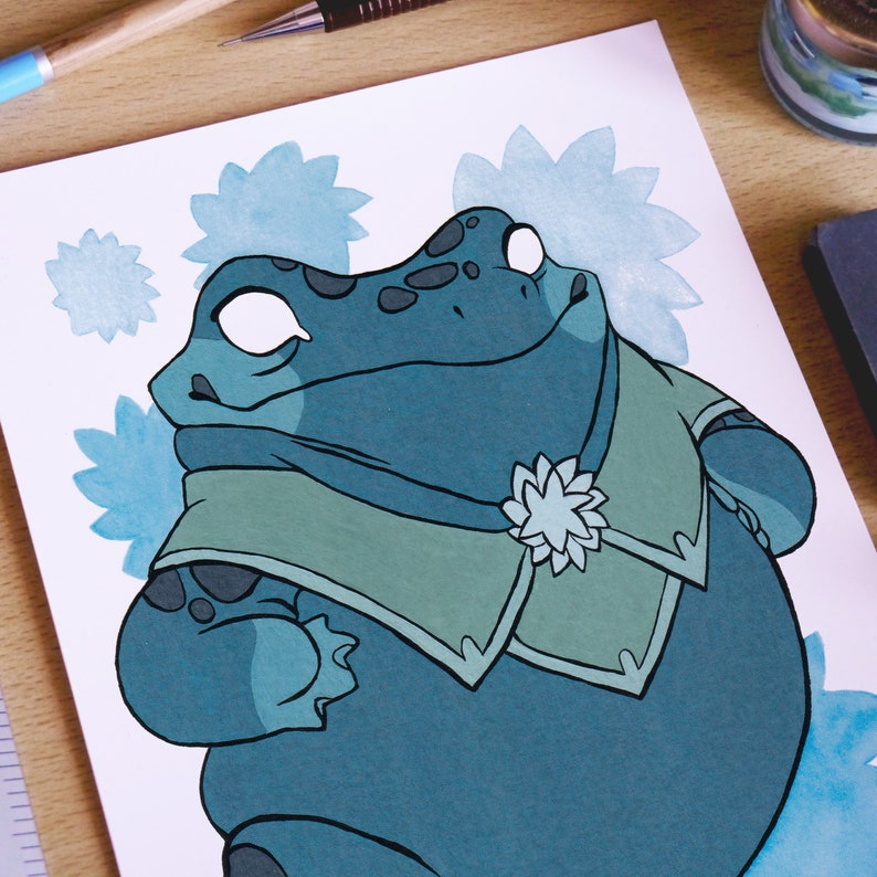 Spiritfarer Atul Watercolour and Gouaché Fanart Art - Etsy Canada