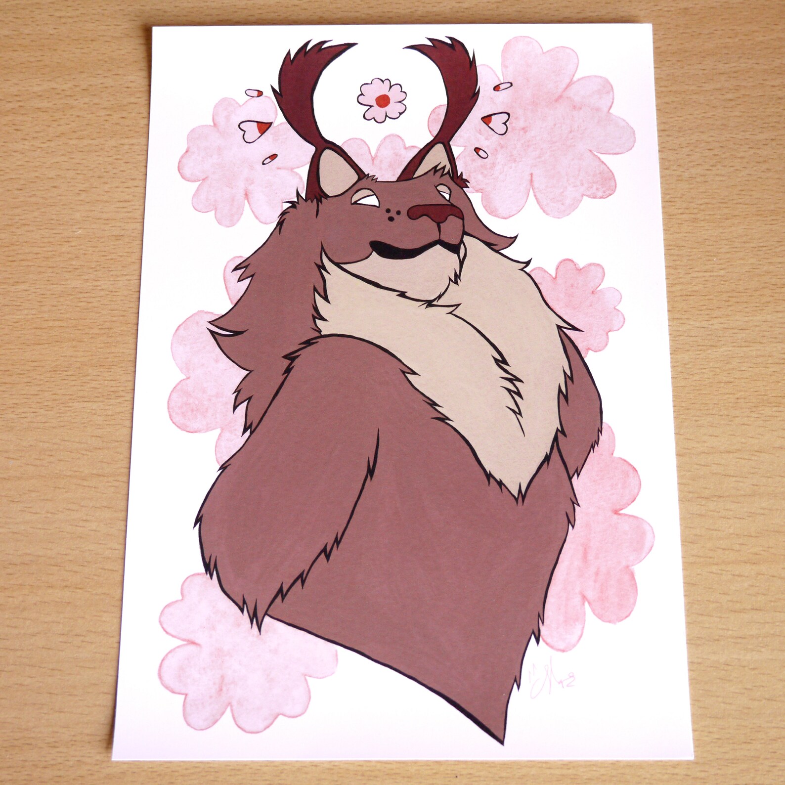 Spiritfarer Astrid Watercolour and Gouaché Fanart Art Print A5 - Etsy