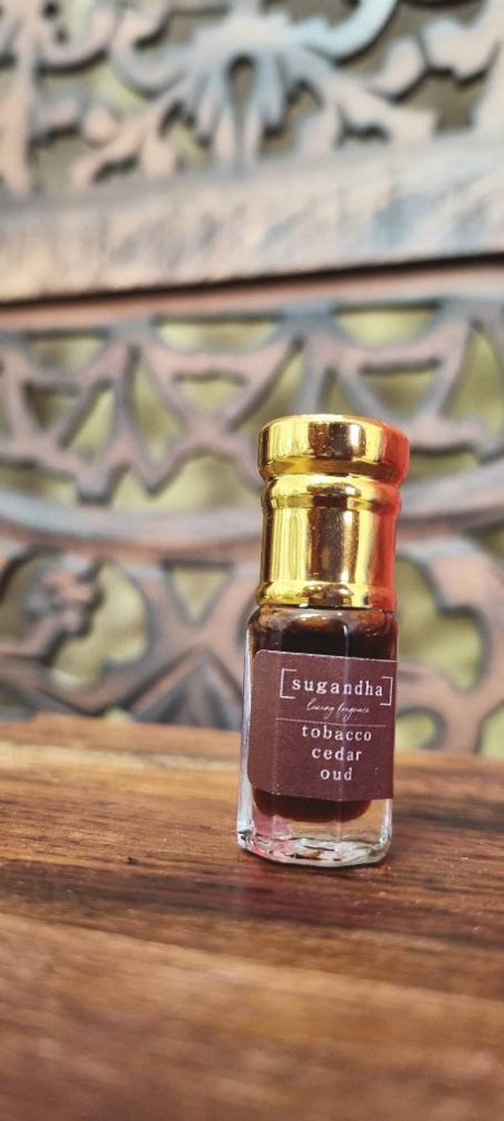 Tobacco Cedar Oud // Alcohol Free Vegan Cruelty Free - Etsy