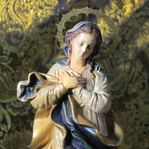 Virgin Mary French - Etsy
