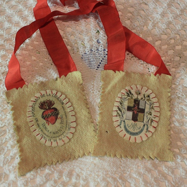 Antique Scapular - Etsy