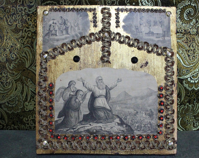 Religious Icon, Icon, Wooden Icon, Golden Icon, Religious Reliquary ...