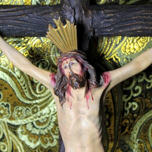 Crystal Eyes Crucifix, Church Crucifix, Wall Crucifix, Christmas ...