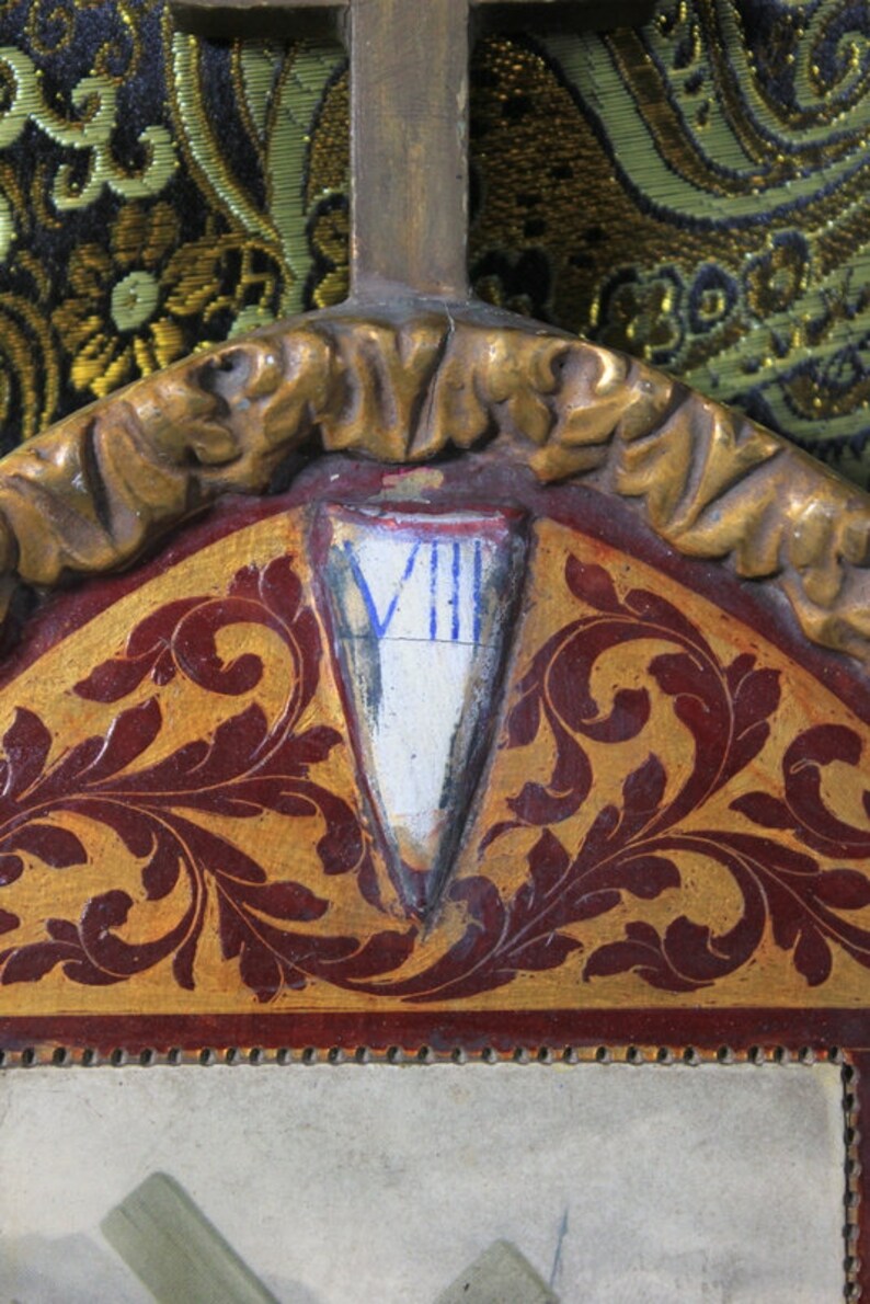 Ancient Religious Icon, via Crucis Nº8, Wooden Icon, Icon With ...