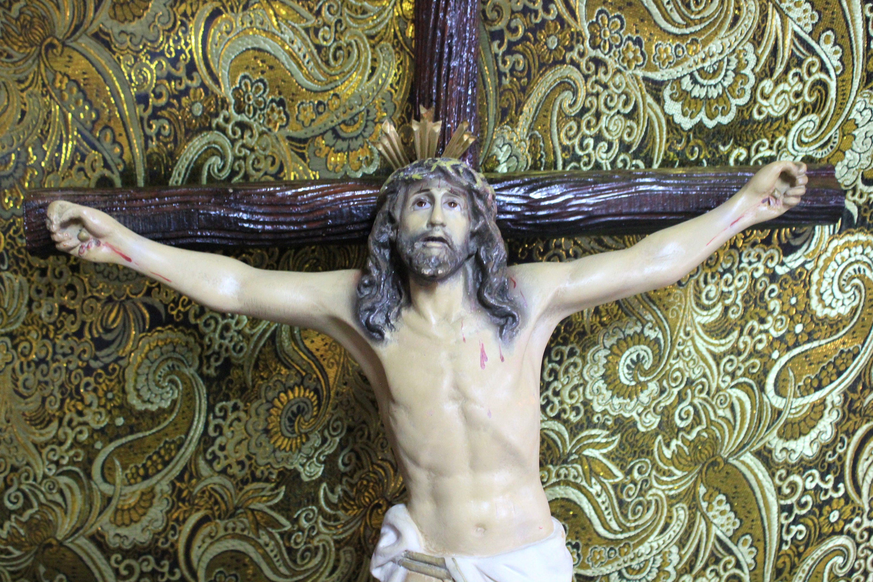 Large Crystal Eyes Crucifix Church Crucifix Wall Crucifix - Etsy
